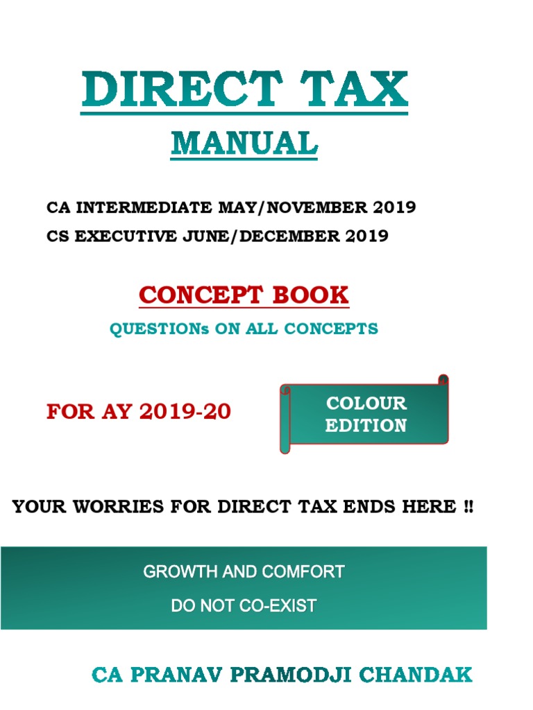 DT Book PDF | PDF | Income Tax | Taxes
