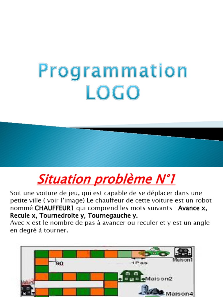 Programmation avec le langage Logo | PDF | Langage de programmation ...