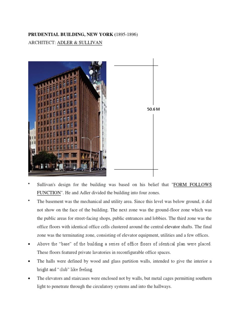 Prudential Building | PDF | Buildings And Structures | Art Media