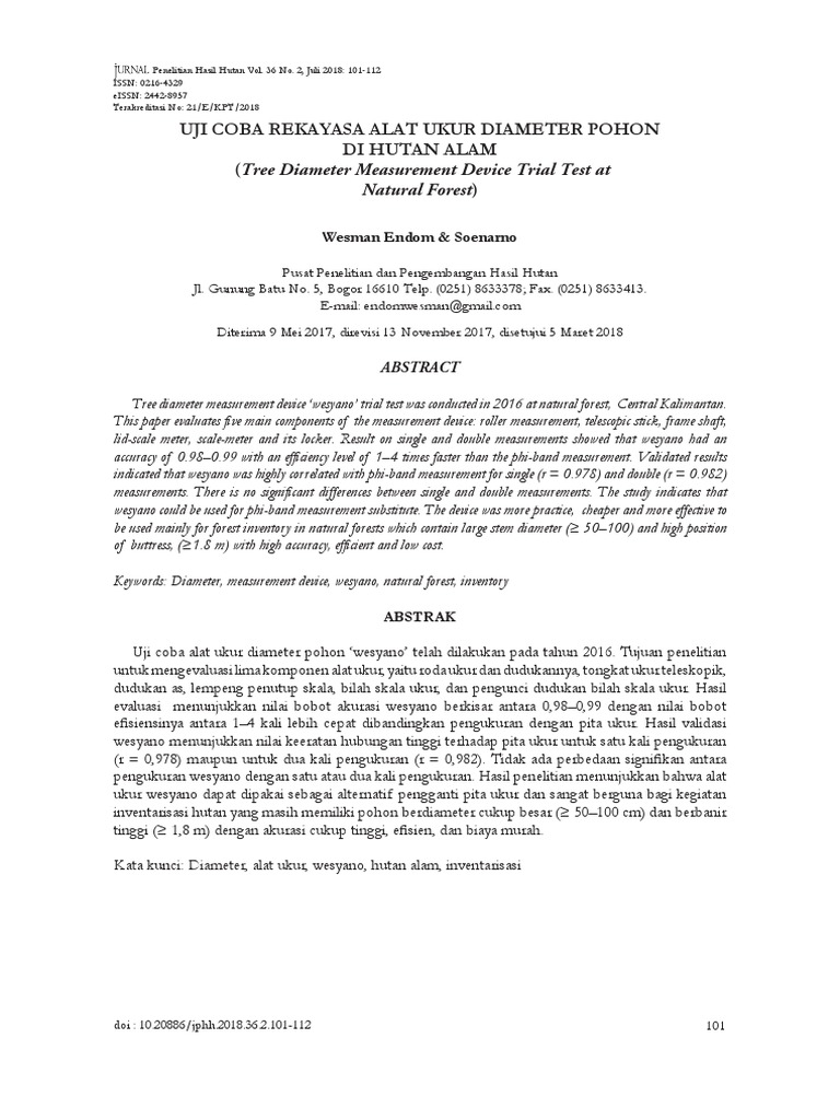 Uji Coba Rekayasa Alat Ukur Diameter Poh d304f608 | Unduh gratis PDF | Error dan Residual ...