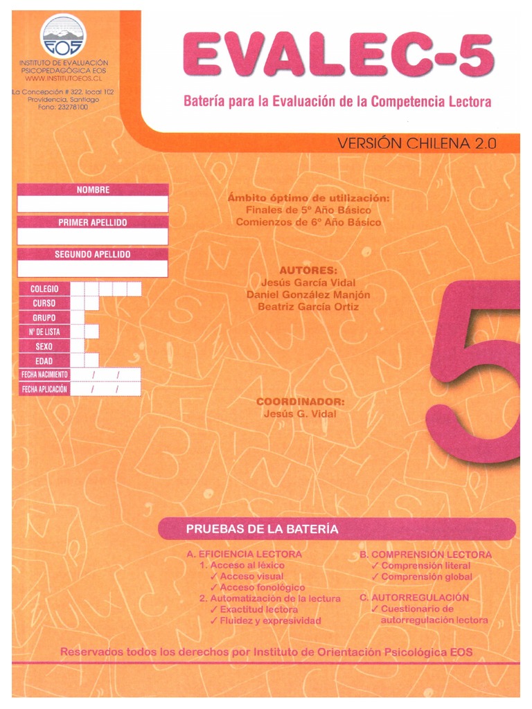 Evalec 5 Version 2.0 | PDF