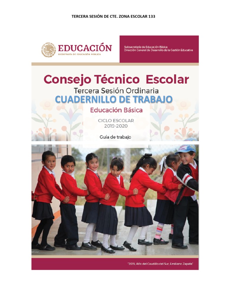 Cuadernillo 3ra Sesión Cteprimaria | PDF | Planificación | Educación primaria