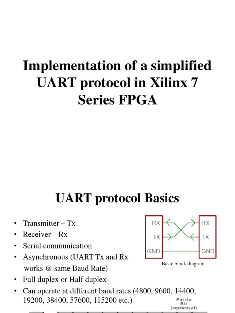 UART | PDF | Bit Rate | Digital Technology