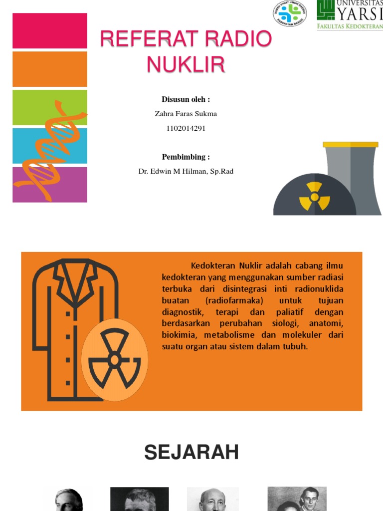 Kedokteran Nuklir: Peran dan Aplikasi | PDF