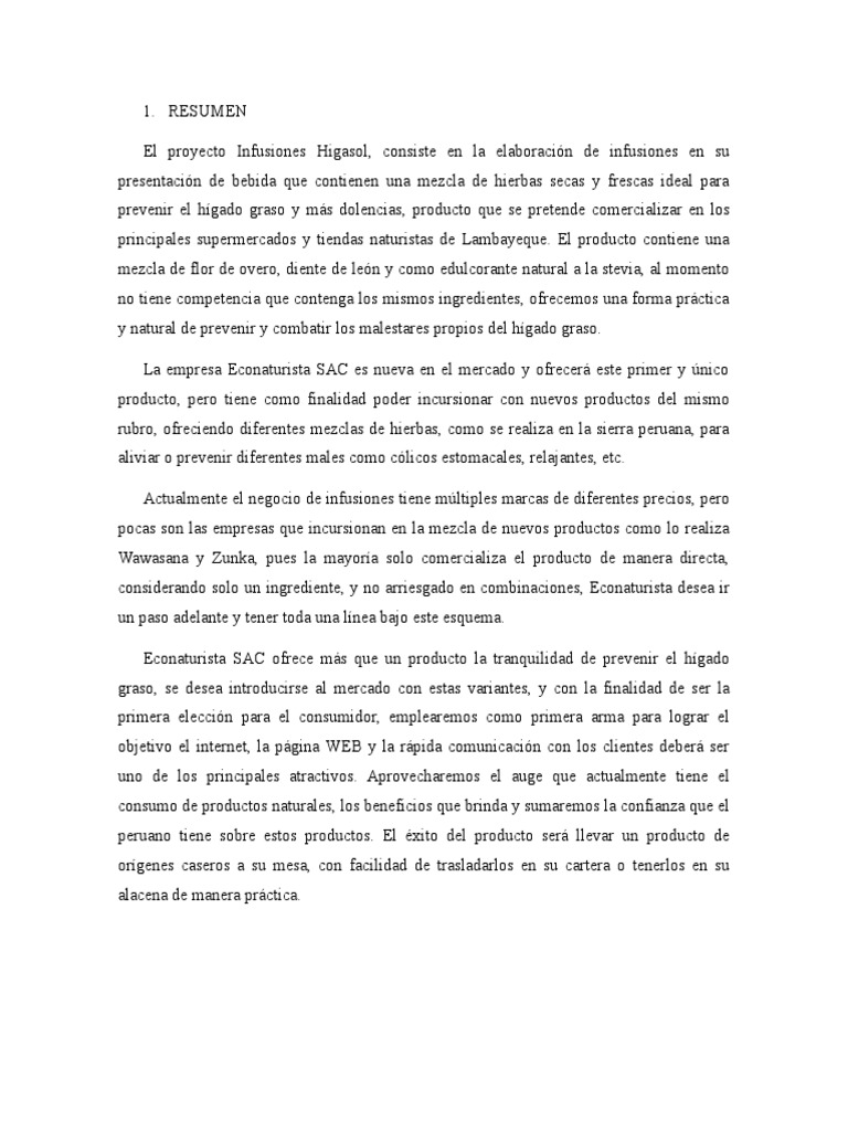 Infusion A Base de Flor de Overo | PDF | Plantas | Naturaleza