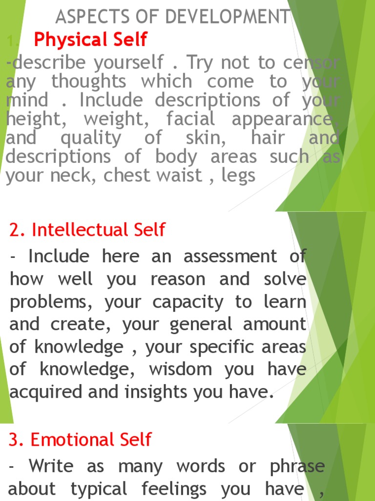 Aspects of Development | PDF