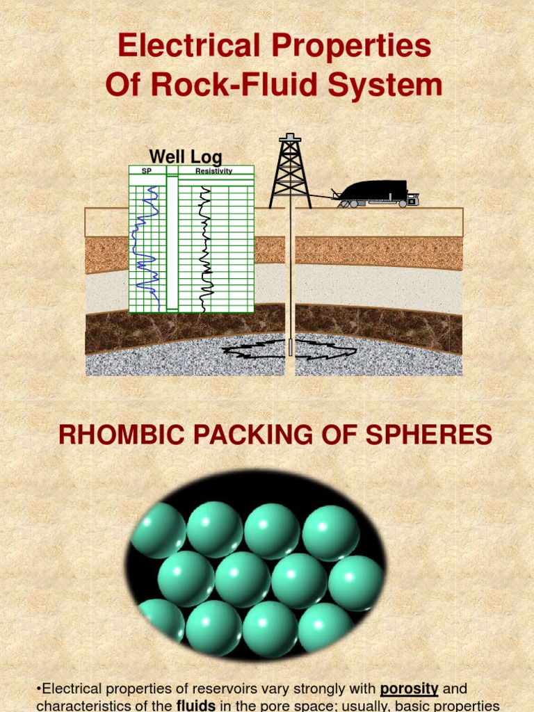 Electrical Properties of Reservoir Rocks | PDF | Electrical Resistivity ...