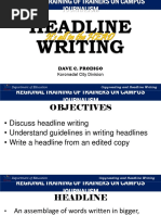 News Writing 101 | PDF | News | Journalism