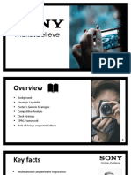 Sony Pestle Analysis | PDF | Economics | Marketing