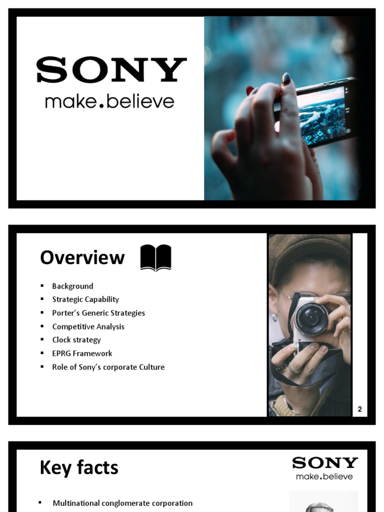 An Analysis of Sony Corporation's Strategic Capabilities, Generic ...