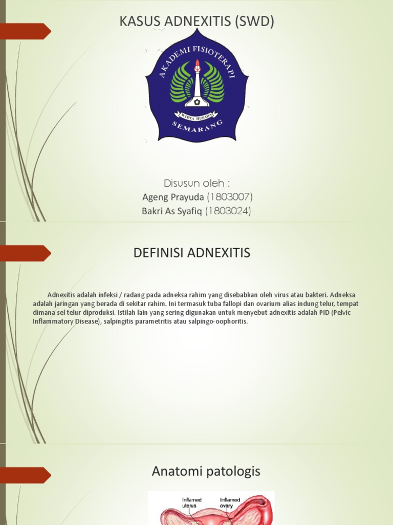 Penanganan Adnexitis dan Terapi SWD | PDF