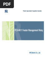 PCS-9611 Feeder Relay - V1.05 | PDF | Relay | Analog To Digital Converter