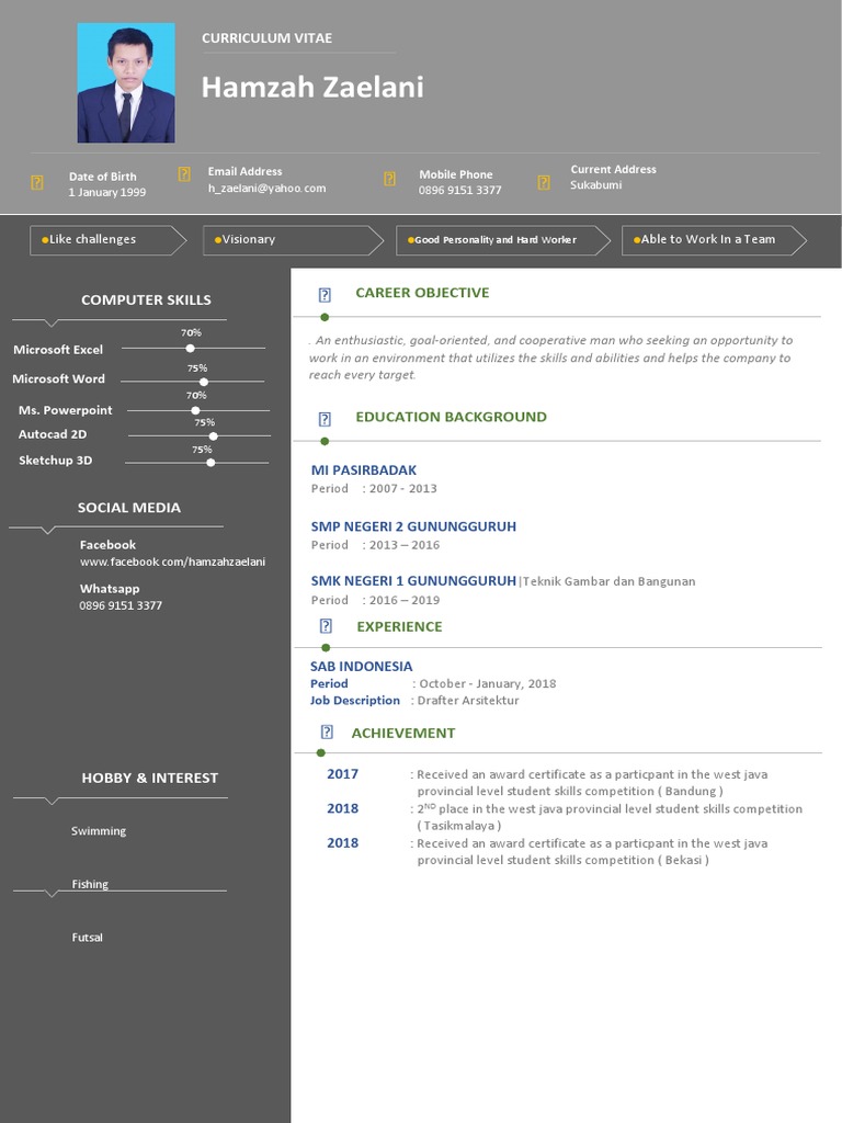 CV Dan Lamaran | PDF | Computing | Communication