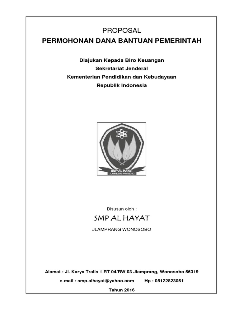 Proposal Ape Paud Ke Biro Keuangan Kemdi | PDF