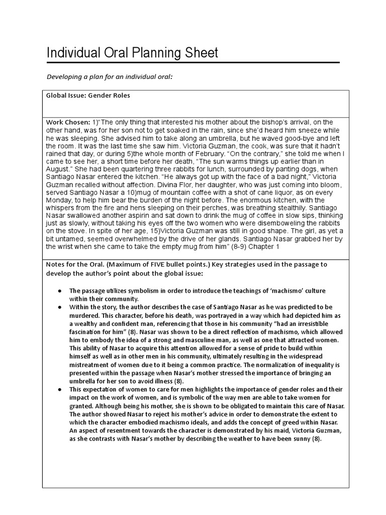 Coadf Ib Individual Oral Form | PDF | Machismo