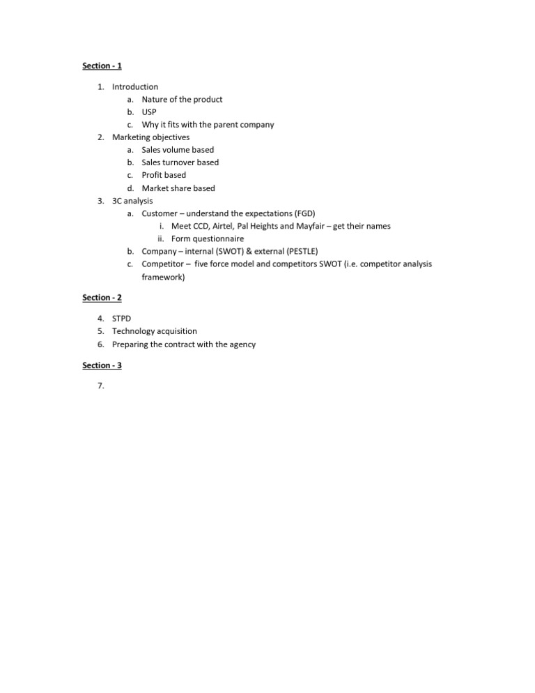 3C Analysis | PDF | Business