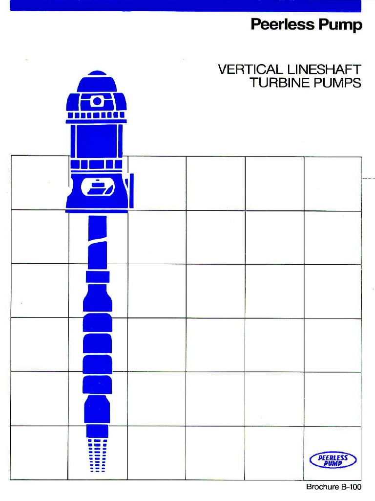 Catalogue - Peerless Vertical Turbine Pump | PDF
