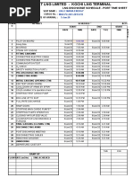 NPCT1 Container Handling Tariff v10 | PDF | Containerization | Cargo