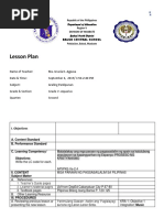 Lesson Exemplar Template Aral Pan 5 | PDF