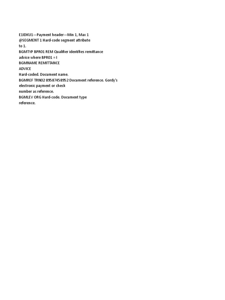 Idoc | PDF | Payments | Invoice