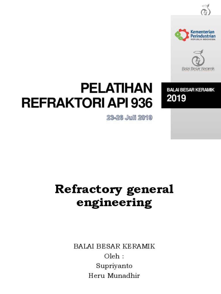 1 Refractory General Engineering | PDF