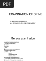 Cervical Spine Goniometry Guide | PDF | Vertebral Column | Vertebra