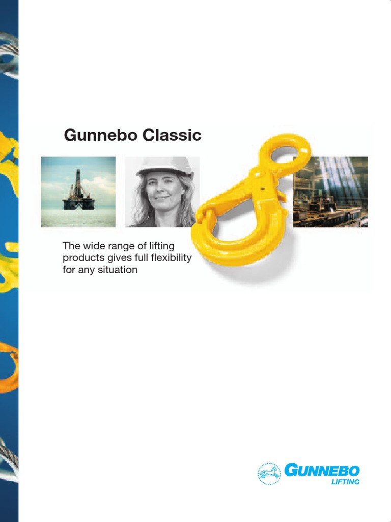 Gunnebo Lifting Products Catalogue | PDF | Deformation (Mechanics) | Force