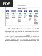 Addie Model Worksheet | PDF | Behavior Modification | Change