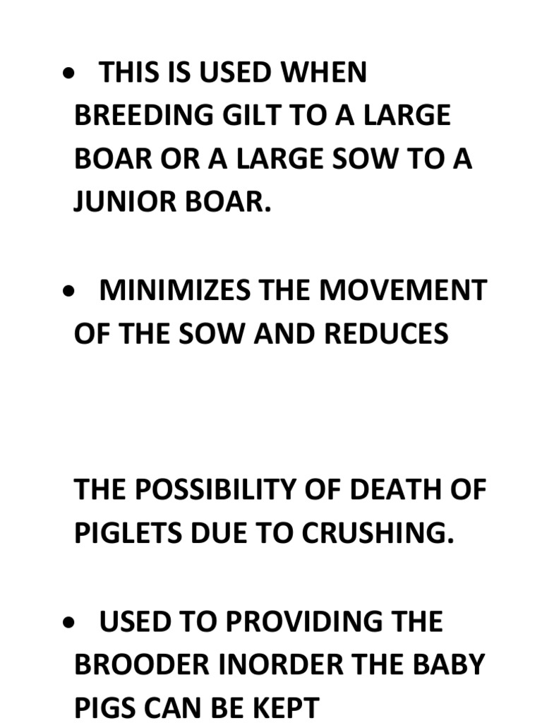 Breeding Crate | PDF