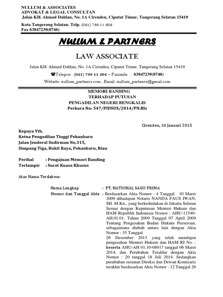 PLKH Memori Banding | PDF