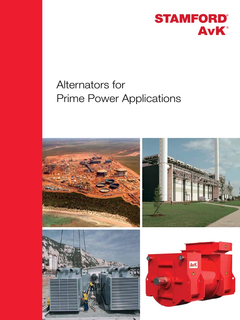 STAMFORD - AvK Alternators For Prime Power Applications | PDF ...