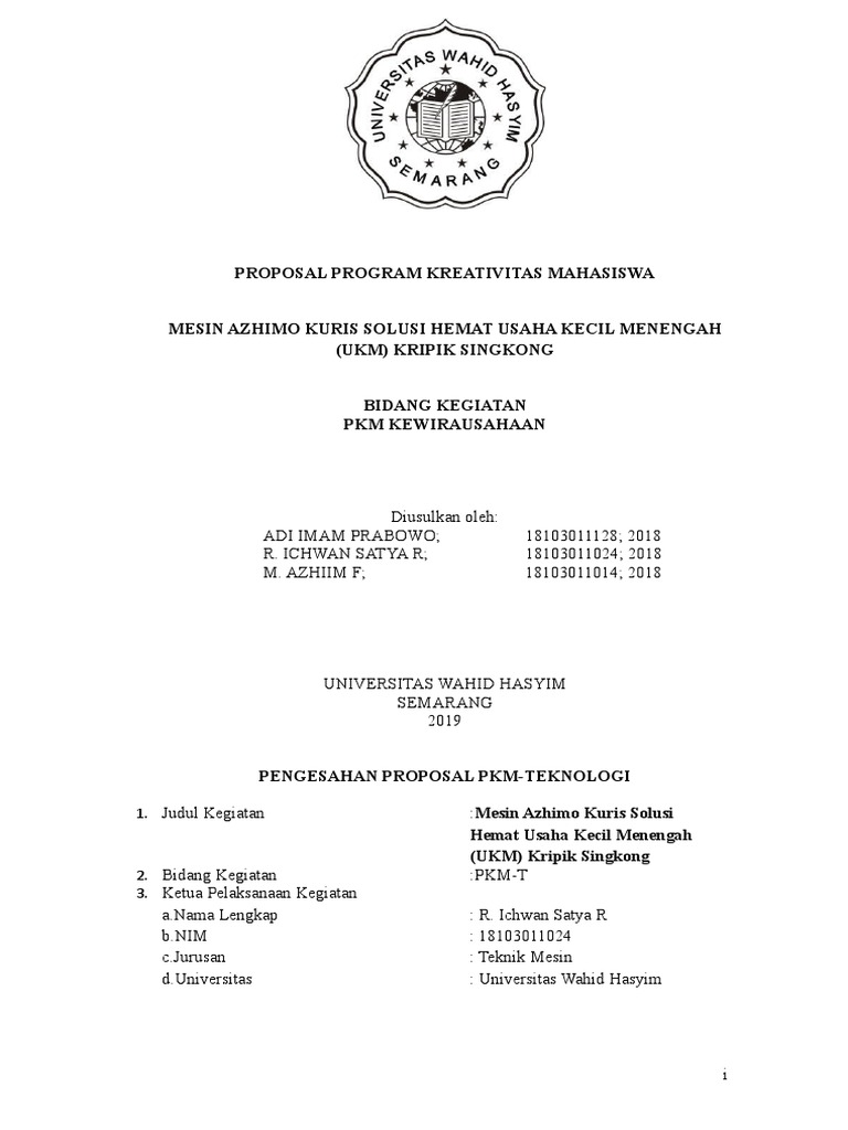 Contoh PKM T | PDF | Seni | Sains & Matematika