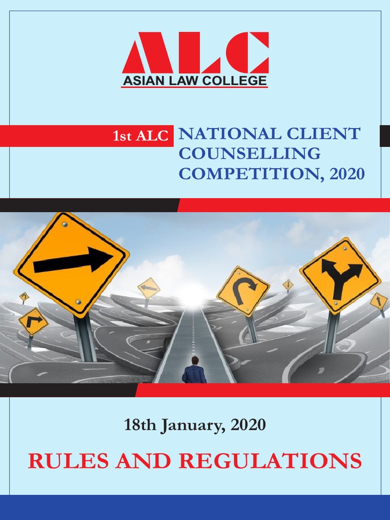ALC Client Counselling Competition RR | PDF | Advocate | Lawyer