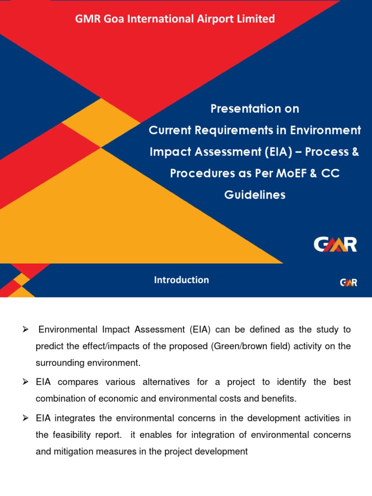 EIA Process | PDF | Environmental Policy | Environmental Impact Assessment