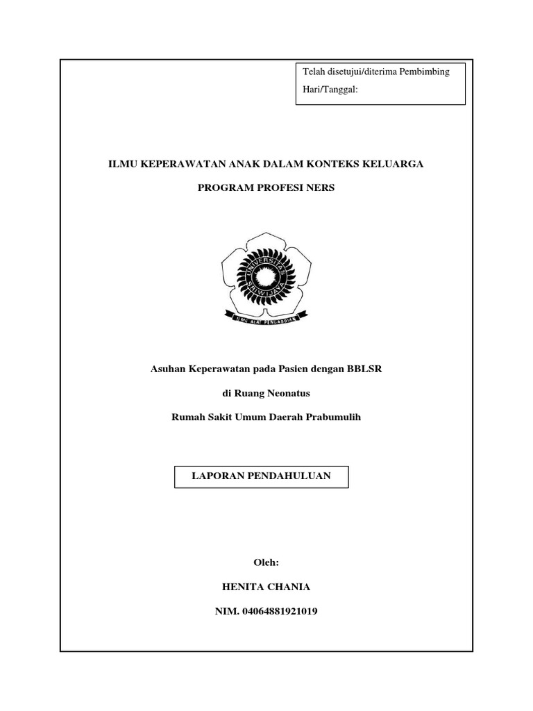 LP Ruang Neonatus | PDF
