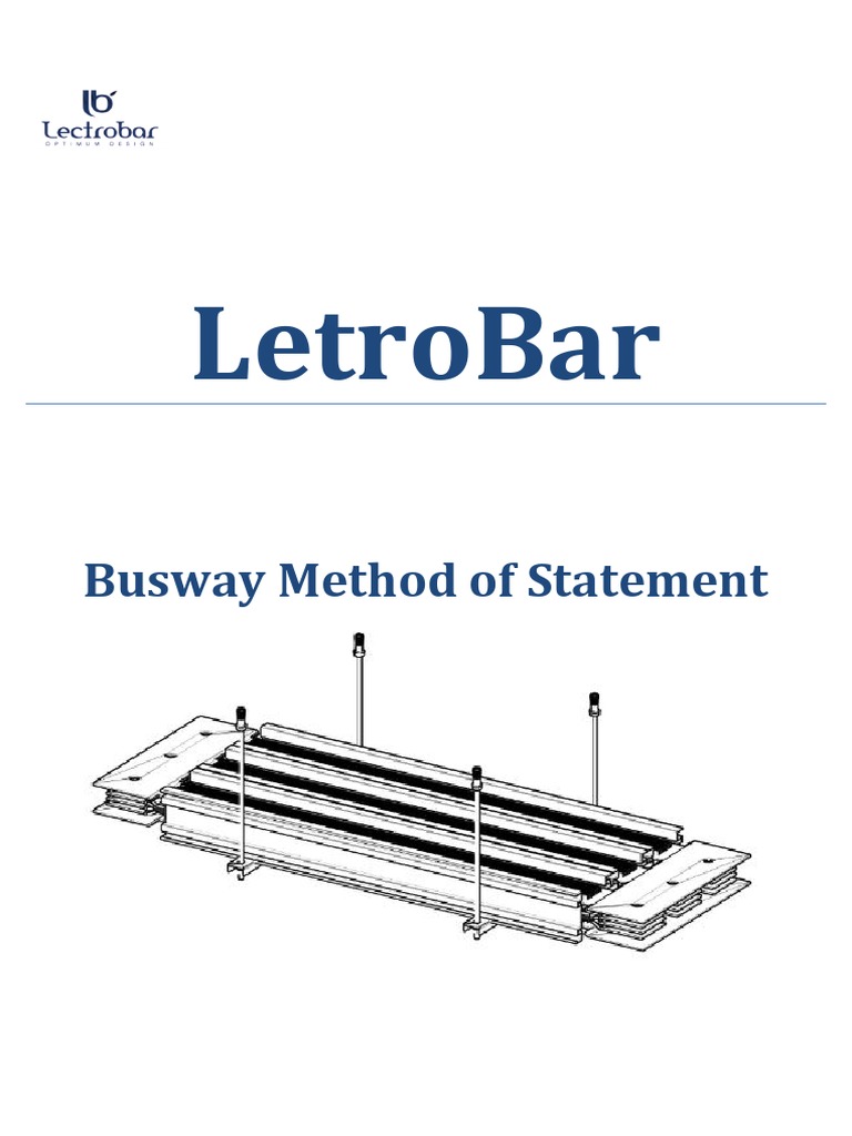 Busway Method of Statement | PDF | Personal Protective Equipment | Screw