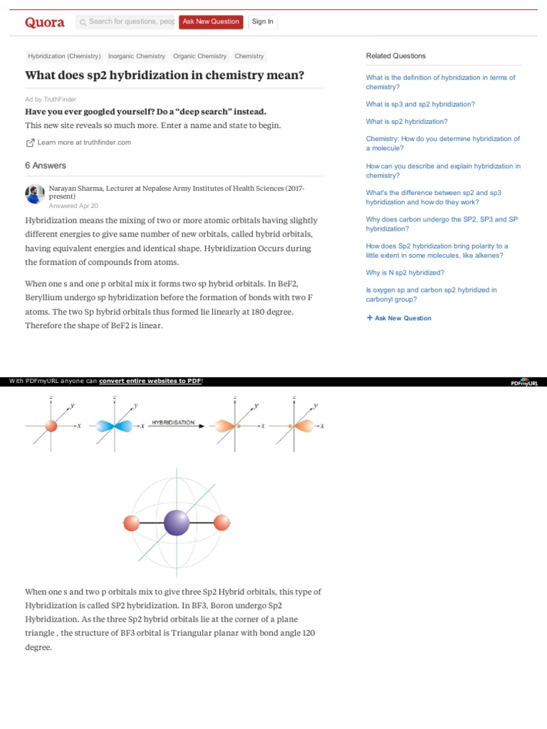 Sp2 Hybridization Shape