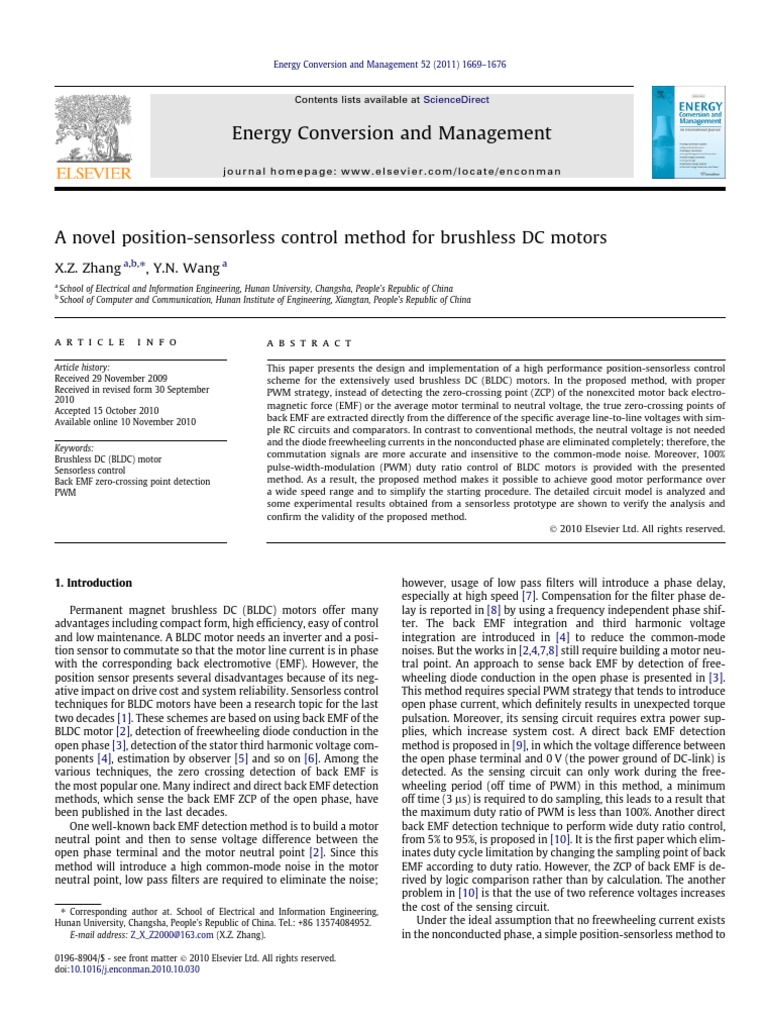 A Novel Position Sensorless Control Method For Brushless DC Motors ...