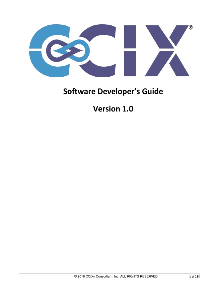 ARM CCIX SW Developers Guide Release Version 1.0 PDF | PDF | Office Equipment | Digital Electronics