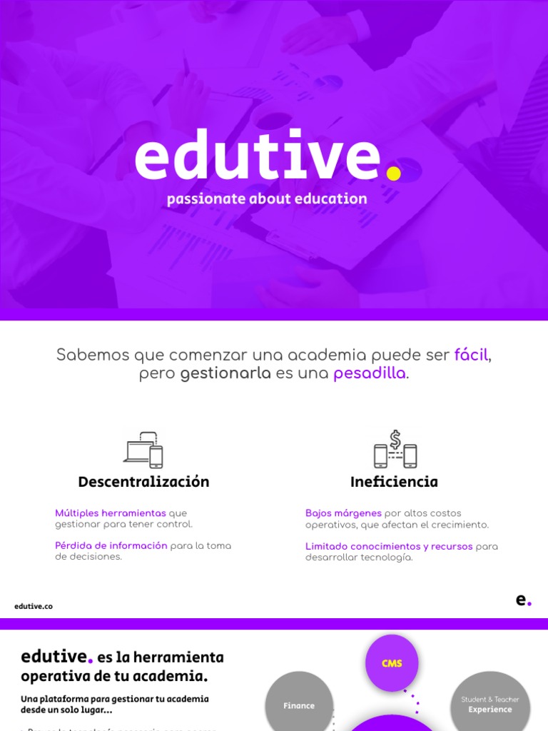 EDUTIVE - Deck Comercial (ES) | PDF | Informática | Ventas