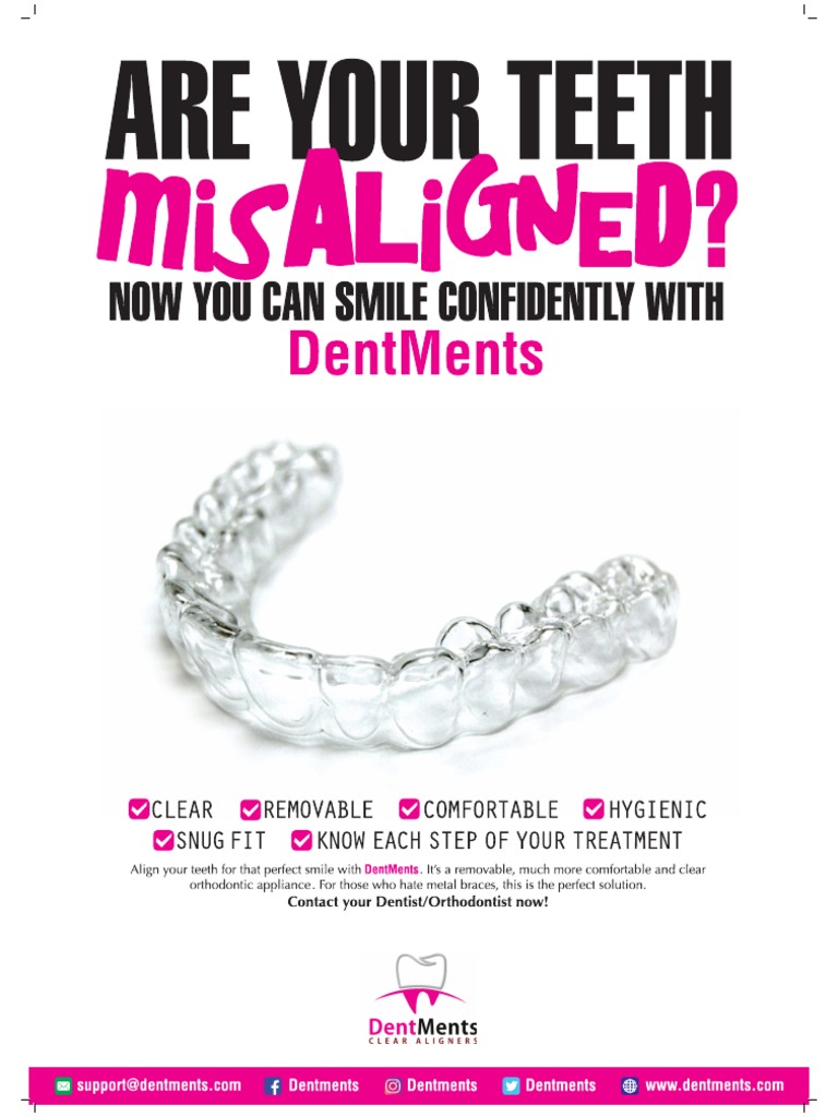 Dentments Clear Aligner Poster | PDF