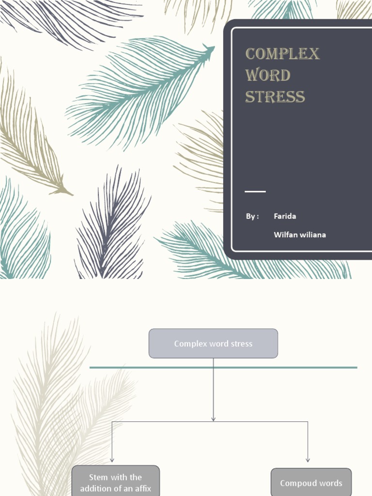 Complex Word Stress | PDF | Stress (Linguistics) | Word