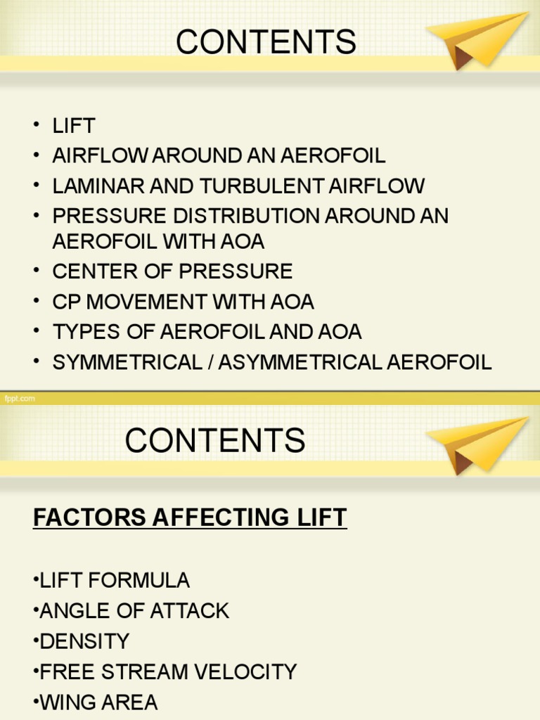 Aerodynamics Of Aerofoils Pdf Lift Force Airfoil