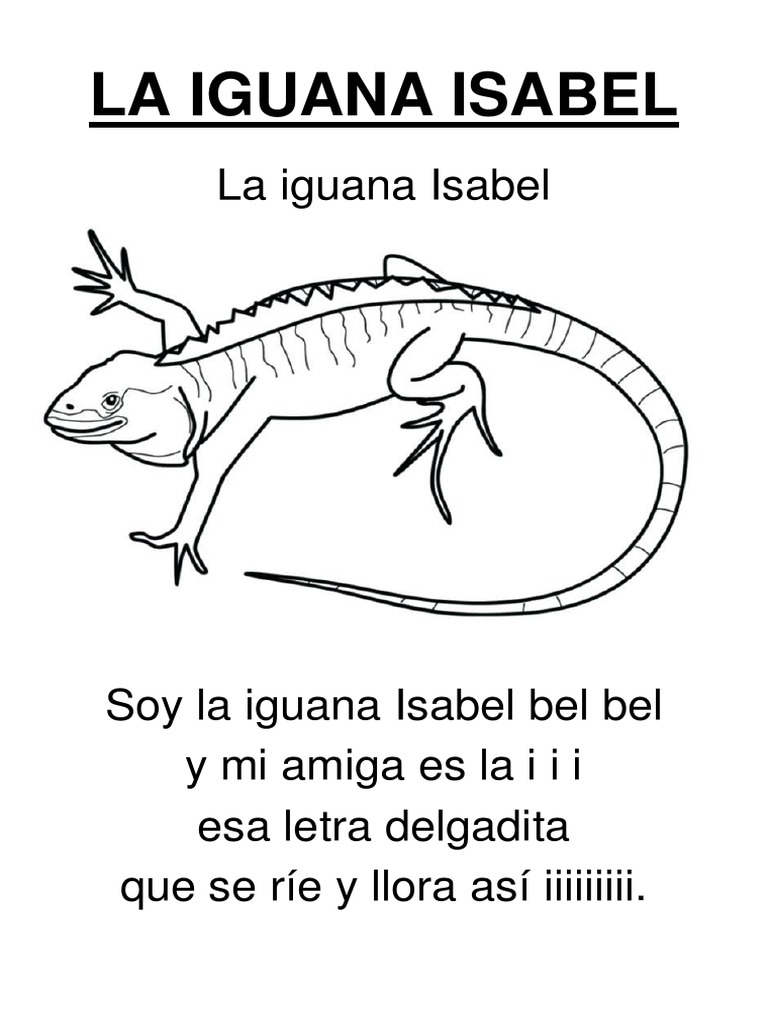 La Iguana Isabel | PDF