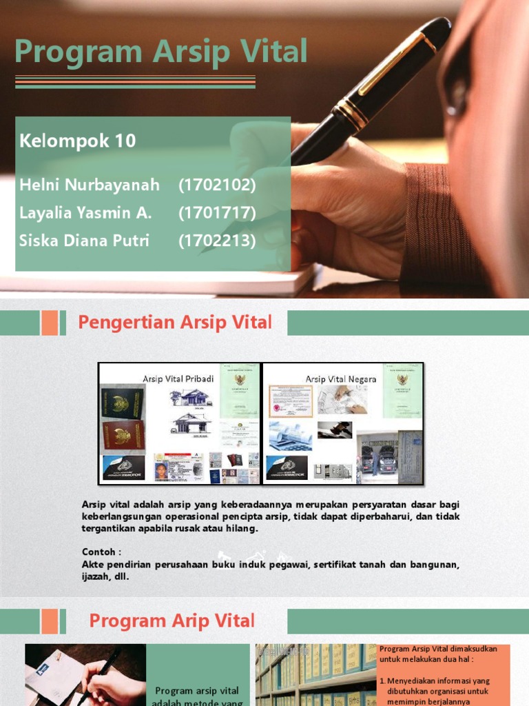 IDENTIFIKASI ARSIP VITAL DI LPPI | PDF