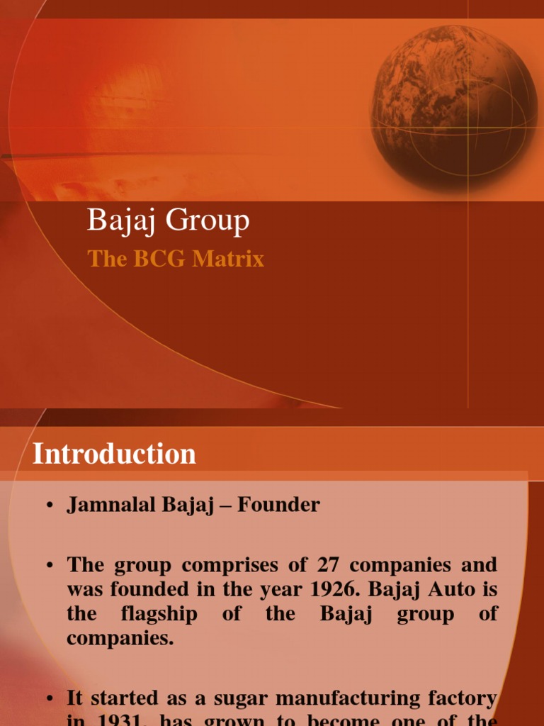 Bajaj Group BCG Matrix Analysis | PDF | Incandescent Light Bulb | Economies