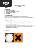 Material Safety Data Sheet (MSDS) H2SO4 | PDF