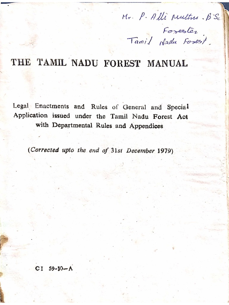 Forest Manual | PDF