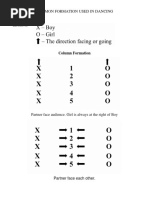 Dance Formations and Their Variations | PDF