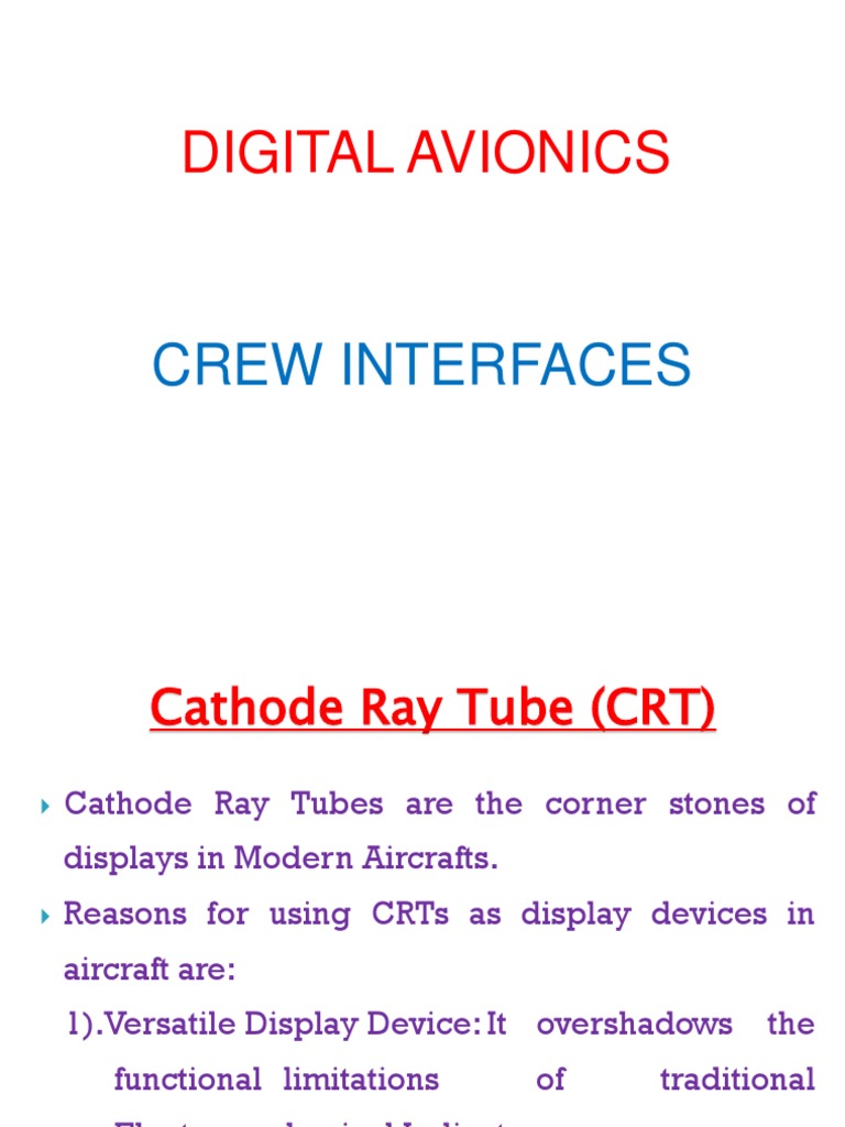 Aircraft Display Systems-2 | PDF | Computer Monitor | Liquid Crystal ...